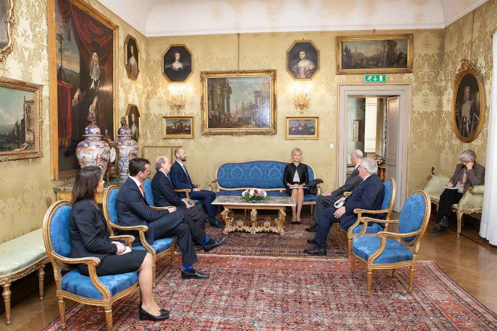 Diplomatic relations between Estonia and Order of Malta