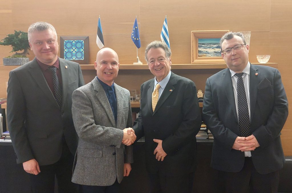 Ambassador Manfred Ritter Mautner von Markhof visited Tallinn 21st ...