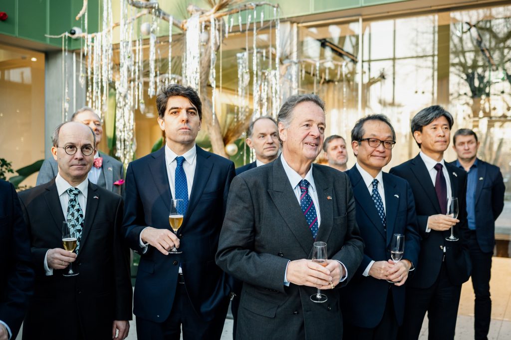Mayor of Tallinn Jevgeni Ossinovski hosted a year-end reception for ...